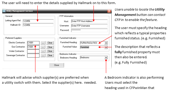 Hallmark utility management – CFPwinMan