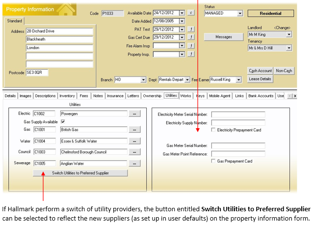 Hallmark utility management – CFPwinMan